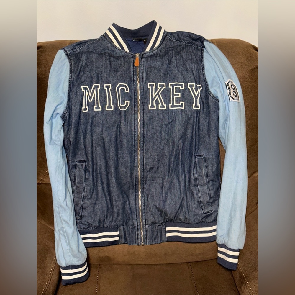 Our Universe Disney Mickey Varsity Jacket Adult Small… - Gem